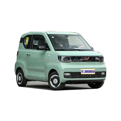 China Left Steering Wuling Mini Electric Car with Max Speed of 100 Km/h and 4 Seats 120km for sale