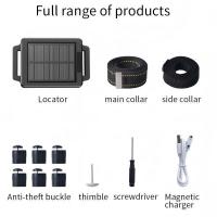 China Compact Sheep GPS Tracker 250g with 10000mAh Battery, IP68 Waterproof and Solar Charging for Livestock Management for sale