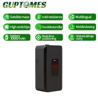 China GUPTOMES 30000mAh GPS Livestock Tracker Waterproof Heavy Duty Tracking for Camels for sale