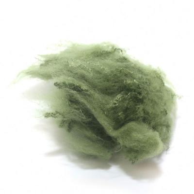 China 1.7D 51MM Solid Dope Dyed Polyester For Non Woven Fiber for sale