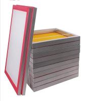 China Aluminum Silk Screen Printing Frame With Mesh Weaving Loom Spare Parts ISO for sale