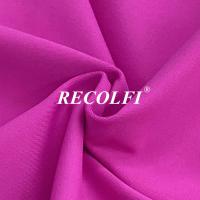 China High Colorfastness 285gsm Activewear Knit Fabric Recycled Fiber Yoga Wear for sale