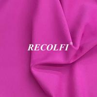 China High Colorfastness 285gsm Activewear Knit Fabric Recycled Fiber Yoga Wear for sale