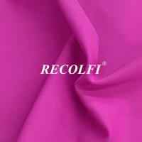 China High Colorfastness 285gsm Activewear Knit Fabric Recycled Fiber Yoga Wear for sale