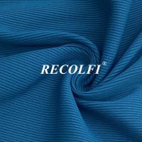 China UV Ribbed Activewear Knit Fabric Digital Printing Stretch Yoga Wear for sale