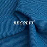 China UV Ribbed Activewear Knit Fabric Digital Printing Stretch Yoga Wear for sale