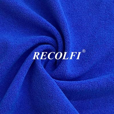 China Recycled Polyester Activewear Knit Fabric Sport Bra Material 240gsm for sale