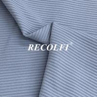 China 200gsm Recycled Activewear Knit Fabric Wicking Moisture Shrink Resistant for sale