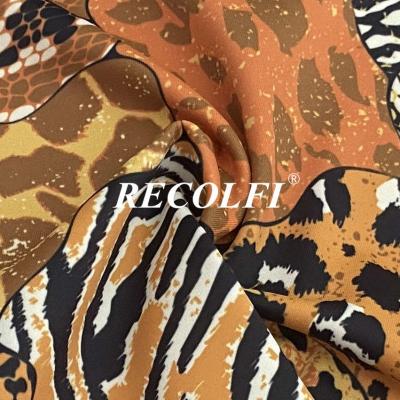 China Sublimation Printing Activewear Knit Fabric Seamless Custom Pattern for sale
