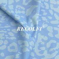 China Leopard Printing Activewear Knit Fabric Uv Protection Yoga Wear for sale
