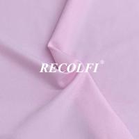 China Solid Color Recycled Activewear Knit Fabric 2 Way Elastane Athletic Wear for sale