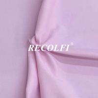 China Solid Color Recycled Activewear Knit Fabric 2 Way Elastane Athletic Wear for sale