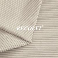 China Sustainable Recycled Activewaer Knit Fabric Solid Color Stretch Athletic Wear for sale