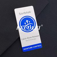 China GRS Activewear Sorbtek Spandex Knit Fabric Quick Dry Breathable for sale