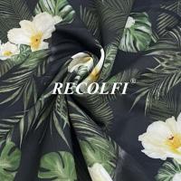 China Sublimation Print Activewear Knit Fabric Moisture Wicking Yoga Wear for sale