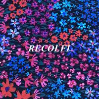 China Repreve Activewear Knit Fabric Digital Printing Breathable Wicking Leggings for sale