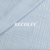 China Recycled Textured Activewear Knit Fabric Breathable UPF Wocking Leggings for sale