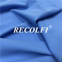China Microfiber 4 Way Stretch Unifi Recycled Fabric Silky Soften Finishing Solid for sale