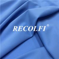 China Microfiber 4 Way Stretch Unifi Recycled Fabric Silky Soften Finishing Solid for sale