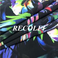 China Antimicrobials Swimming Clothes Material Printing Color Upf 50 Sun Protection for sale