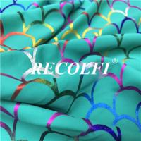 China Super Stretch Lycra Xtra Life Fabric Twinkle Print Color For Plus Size Bathing Suits for sale