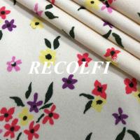 China Polyester Knitted Karl Mayer Sport Performance Lalame Recycled Spandex Fabric Bikinis Swimwear for sale