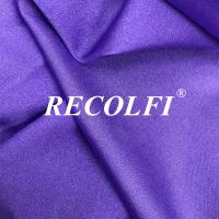 China Sweatsuits Brilliant Purple Recycled Lycra Fabric Good Moisture Wicking Performance for sale