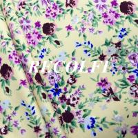 China Flower Printing Women'S Activewear Ultra Stretch Sensitive 152CM 250GS for sale