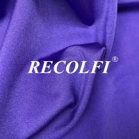China Skin Friendly Feeling Ribbed Swimwear Fabric Using Body Care Technique for sale