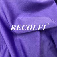 China Skin Friendly Feeling Ribbed Swimwear Fabric Using Body Care Technique for sale
