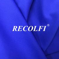 China Refined Power Stretch Recycled Swimwear Fabric , Solid Plain Bathing Suit Fabric for sale