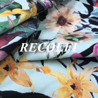 China Body Fitness Moisture Wicking Fabric , Athletic Spandex Fabric With Supple Hand Feel for sale