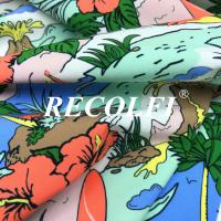 China Wicking Moisture Athletic Wear Fabric , 2 Way Stretchy Sportswear Material Fabric for sale