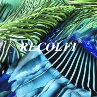 China Printed Spandex Sublimation Digital Recycled Elastane For Running Gear Yoga Clothes for sale