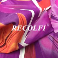 China Compression Two Way Stretch Fabric , Dance Wear Fabric Printed Colour for sale