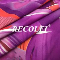China Compression Two Way Stretch Fabric , Dance Wear Fabric Printed Colour for sale