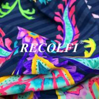 China Ultra Chlorine Resistant Yoga Wear Fabric Material 79% Repeve 21% Spandex for sale