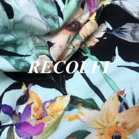 China Bikini Recycled Material Fabric , Repreve Recycled Polyester Friedmans Uk Ink Jet Printing for sale