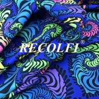 China 70D Circular Wefting Fabric Used For Leggings Printed Ink Jet Digital Print for sale