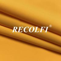 China Eco Friendly Yoga Print Fabric , Recycled Polyester Fabric Hyosung Spandex Power Fit for sale
