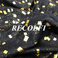 China Seamless Free Cut Activewear Knit Fabric Laser Foil Embossing Printed Colors for sale