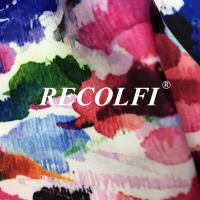 China 170GSM Activewear Stable Knit Fabric Embossed Printing Cylinder Pattern for sale