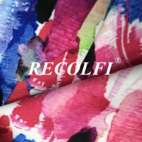 China 170GSM Activewear Stable Knit Fabric Embossed Printing Cylinder Pattern for sale