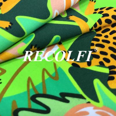 China Recycled Activewear Knit Fabric Dry Fit Moisture Wicking Management for sale