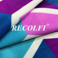 China Dyed Solid Colours Spandex Sports Leggings Shinny Base 160GSM Weight for sale