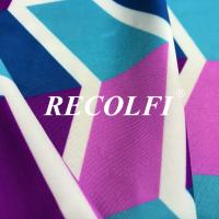 China Dyed Solid Colours Spandex Sports Leggings Shinny Base 160GSM Weight for sale