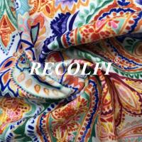 China Oeko Tex Standard 100 Recycled Spandex Fabric Kahki Colors Stock Program for sale