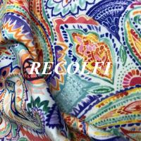China Oeko Tex Standard 100 Recycled Spandex Fabric Kahki Colors Stock Program for sale