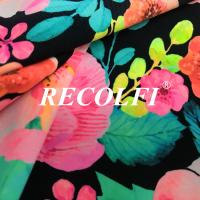China Warp Knitted Recycled Fabric , Eco Friendly Yoga Wear Fabric for sale