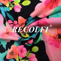 China Warp Knitted Recycled Fabric , Eco Friendly Yoga Wear Fabric for sale